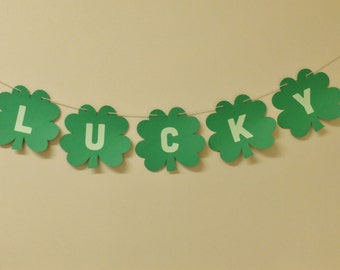 Clover garland | Etsy