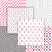 Pink and Gray Digital Paper by BellhavenBlue on Etsy