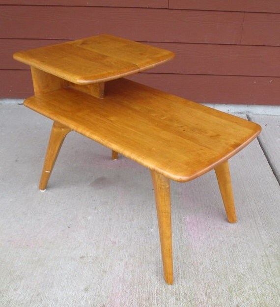 Heywood Wakefield M 308 step-end table