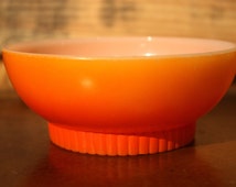 Popular items for fire king orange on Etsy