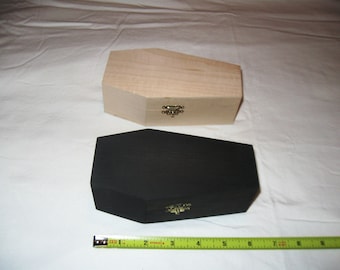 12 Inch Mini Coffin Wood
