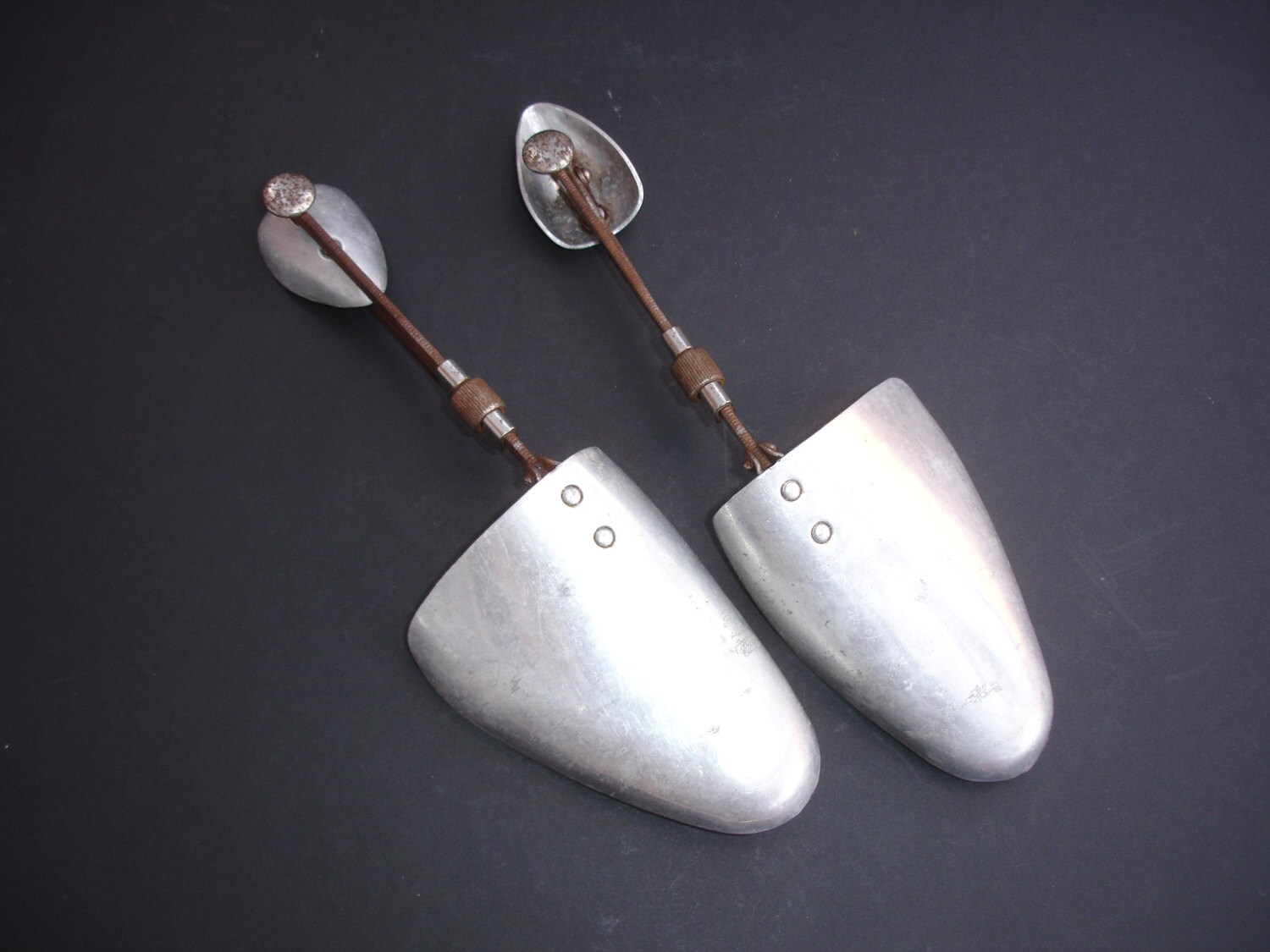 Pair of 1930s Vintage Shoe Trees Expandable Shoe Trees 7 x 8 M Shoe ...