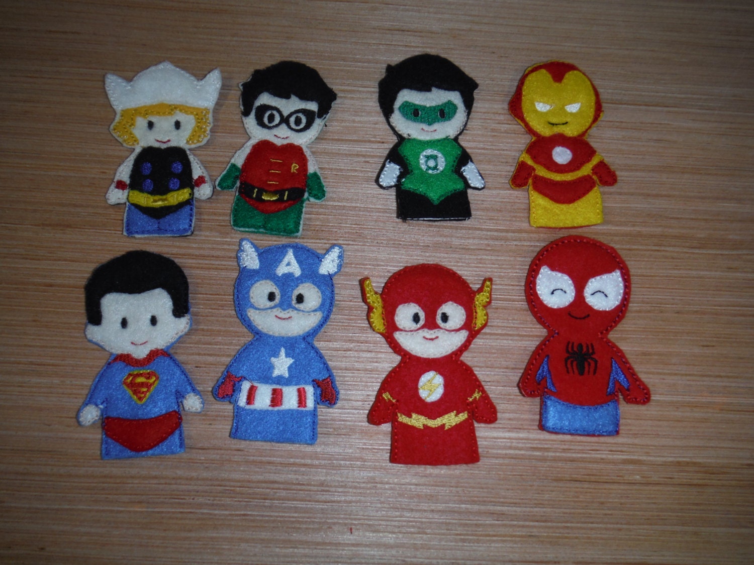 Finger Puppets Super Heroes at Bridget Mireles blog