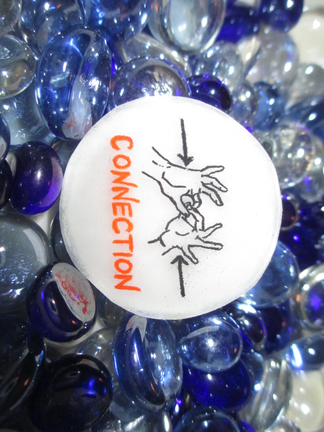 Sign Language Connection Pin
