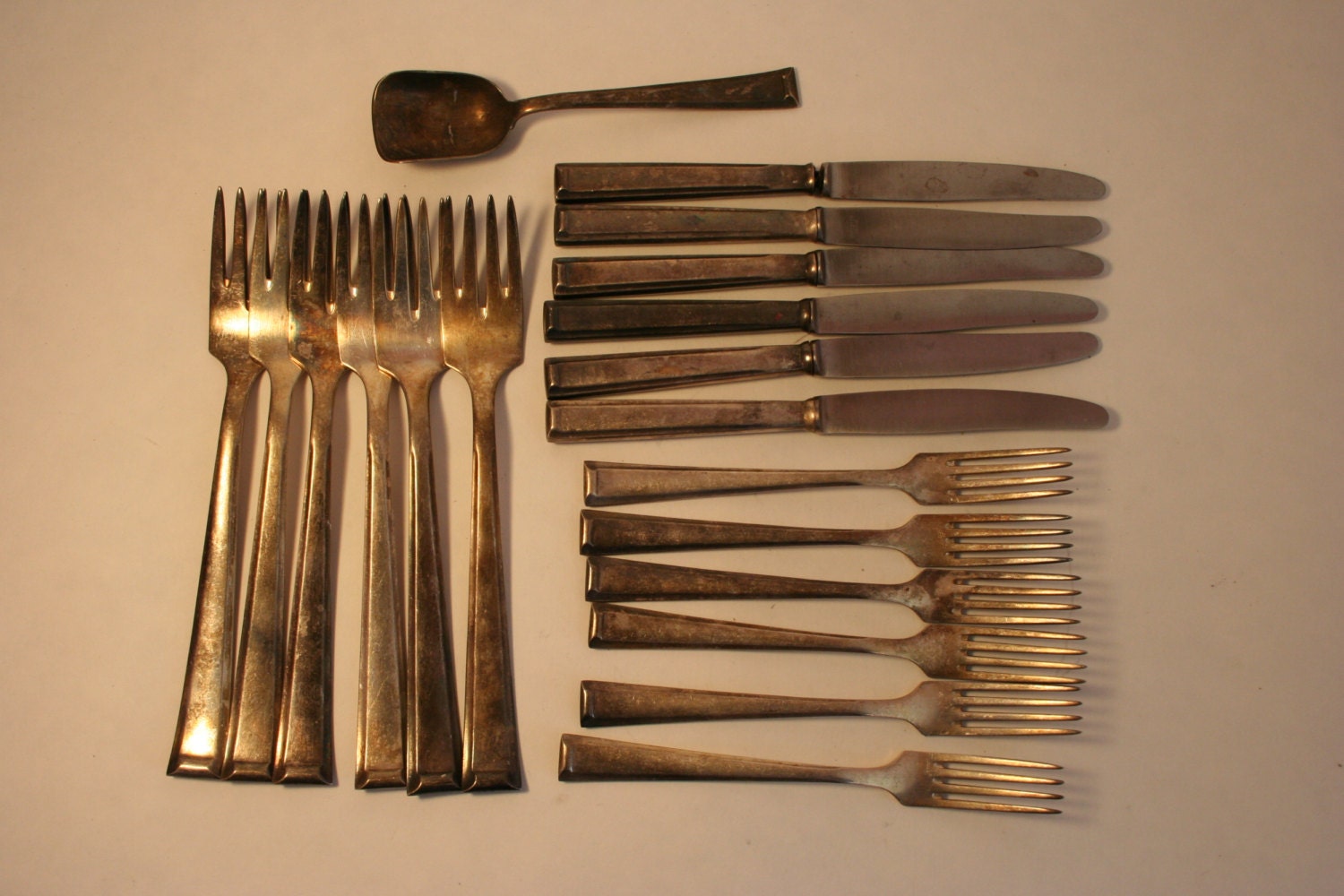 Vintage Bruckmann 90 Silverplate Flatware, Pattern 665, 1931 – Germany ...