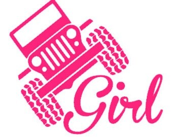Jeep Girl Decal