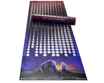 Items similar to Circular Luni-solar Calendar Poster 2013 on Etsy