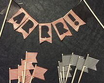 Popular items for toothpick flags on Etsy