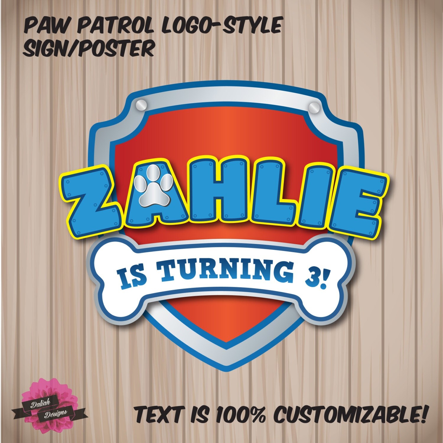 Paw Patrol Printable Posters