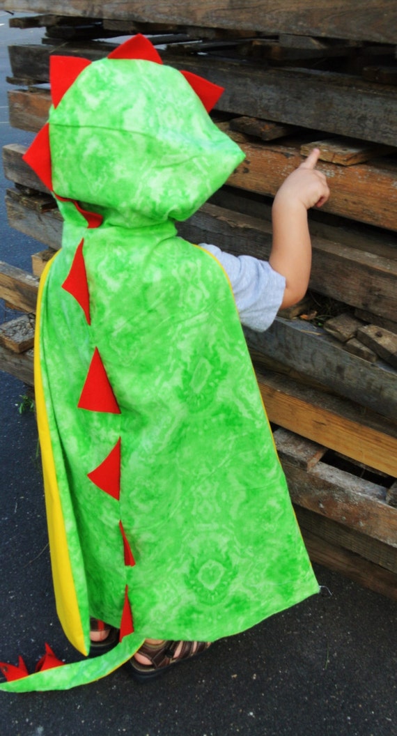 Items similar to Children's Dinosaur cape on Etsy