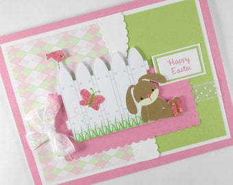 Kids easter card | Etsy