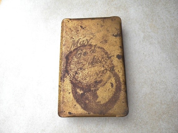 WW2 Bulletproof Bible Heart Shield Bible Vintage Military