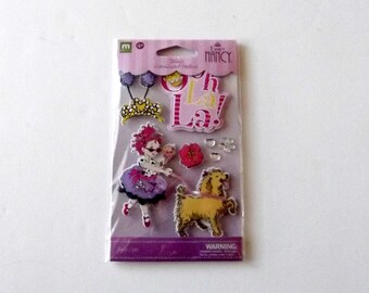 Fancy Nancy Stickers, Dimensional Stickers, Stacked, Fancy Nancy ...
