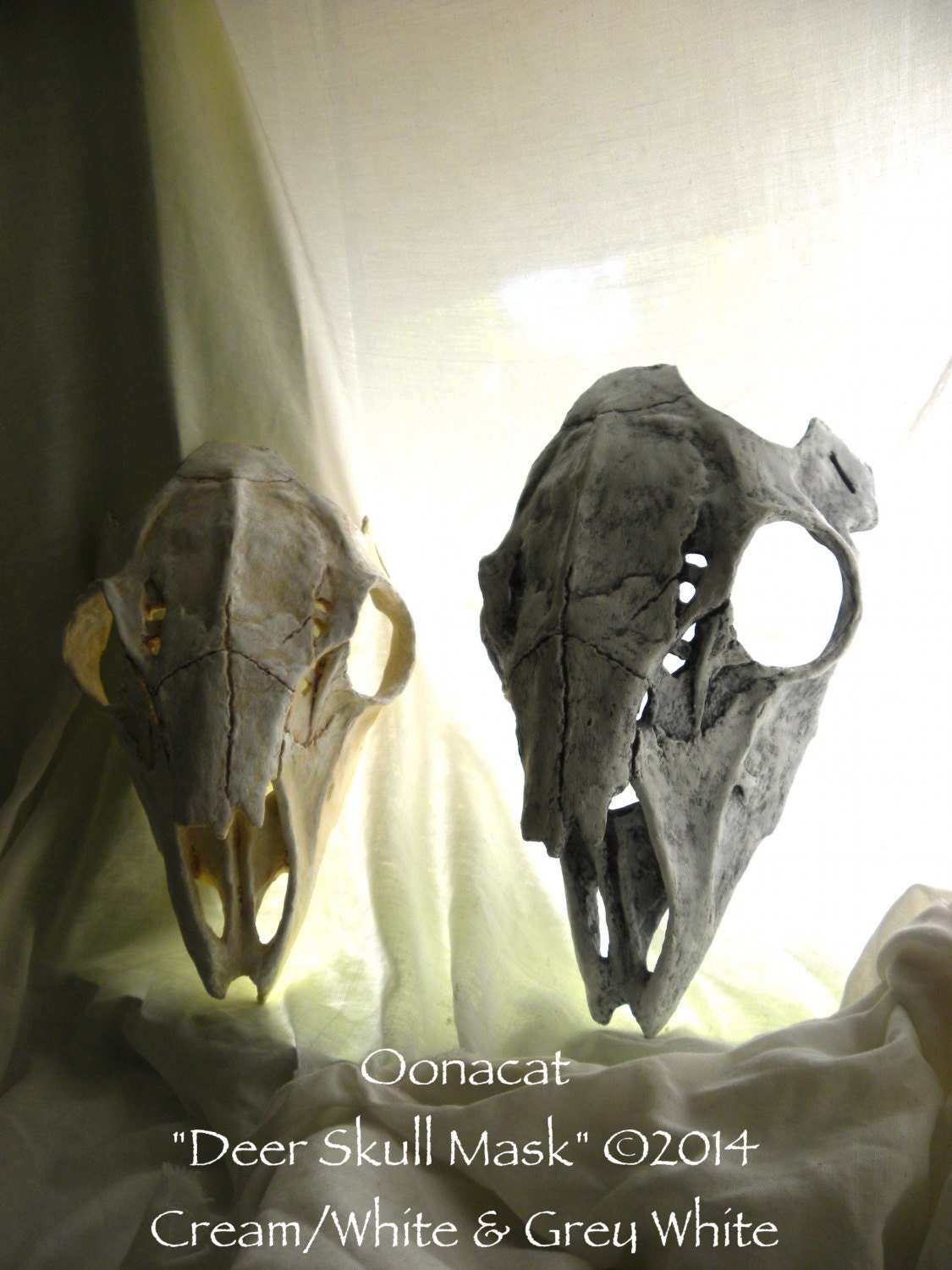 Deer Skull Mask Bone Mask Made to Order