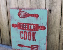 Popular items for rustic kitchen signs on Etsy