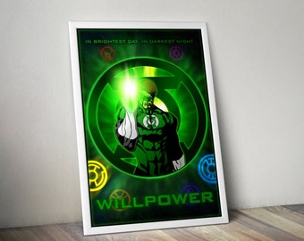 The Lantern Corps Hope 24x36 by FPArtistry on Etsy