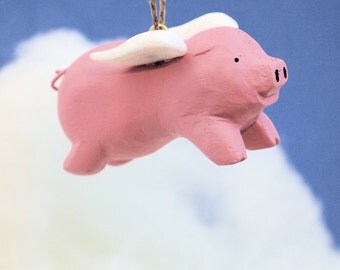 Unique flying pig related items | Etsy