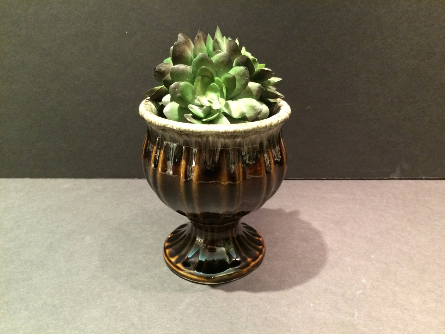 Hull Pottery Vase A54. Made in the USA. Vintage by QuirkyAppeal