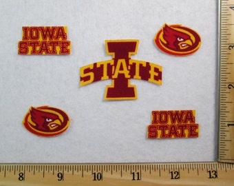 Iowa State Cyclones patches, Iowa State Cyclones Iron On, Iowa State ...