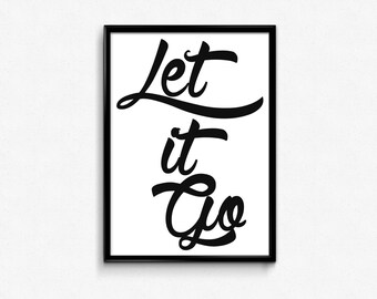 Popular items for and let it go on Etsy