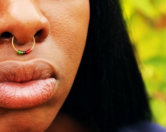 African nose ring | Etsy