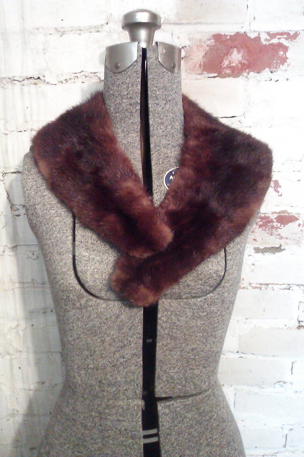 40’s Red Fox Fur Neck Wrap / Stole/ Scarf/Collar /Vintage Finery ...
