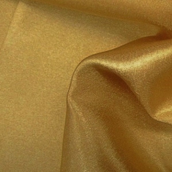 Mist Gold Polyester Lining Fabric Silk Habutae by FabricSupplier