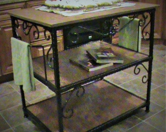 Popular items for wrought iron kitchen on Etsy
