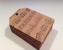 Popular items for music gift tag on Etsy