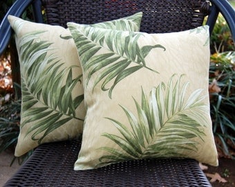 Palm trees pillow | Etsy