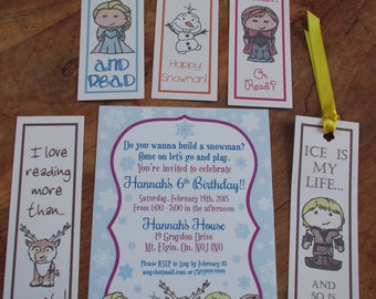 Frozen bookmark | Etsy