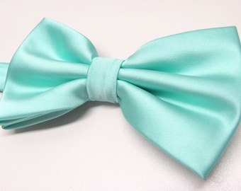 Mint green bowtie | Etsy