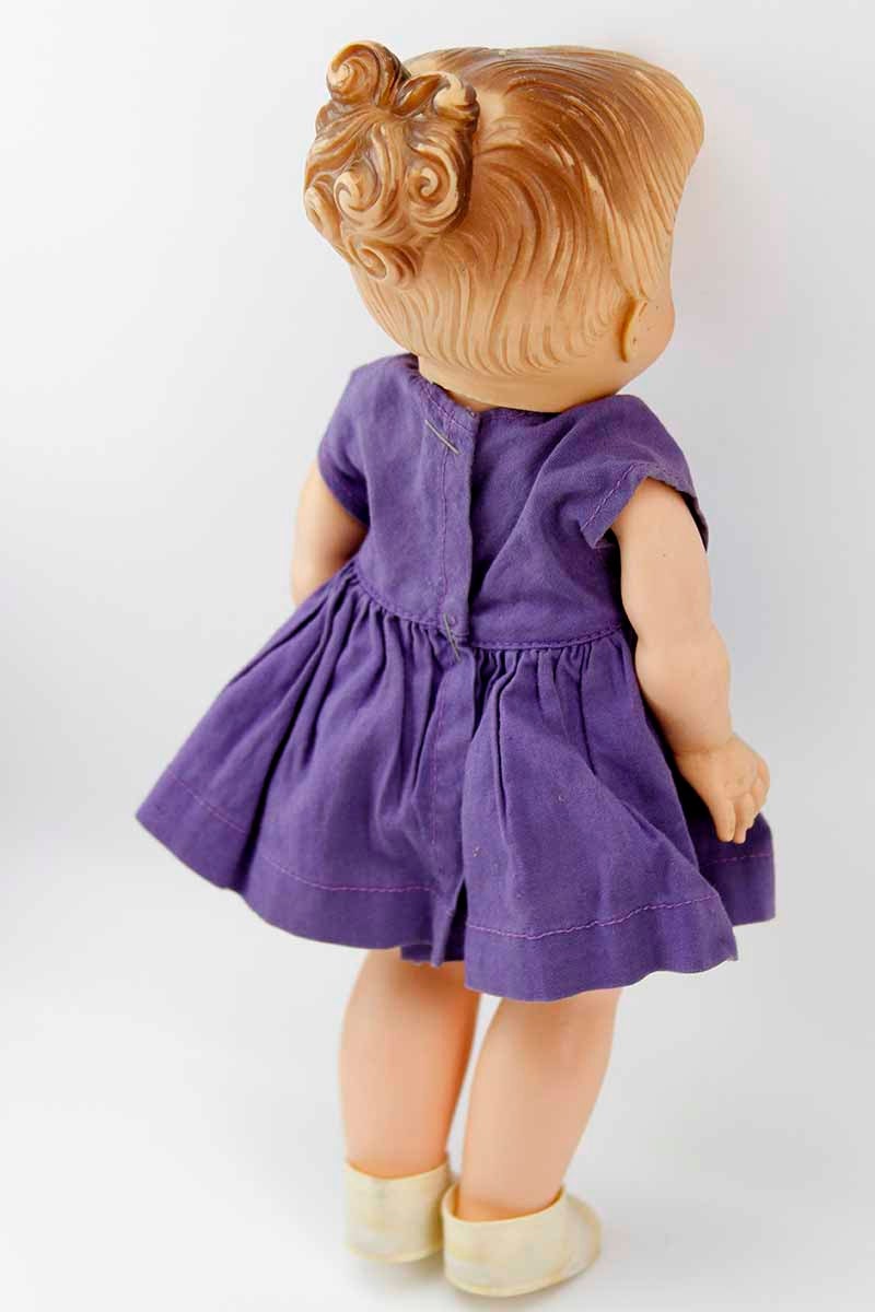 Early 1950s Eegee Pre Miss Cuddle Bun Baby Doll Vinyl Infant