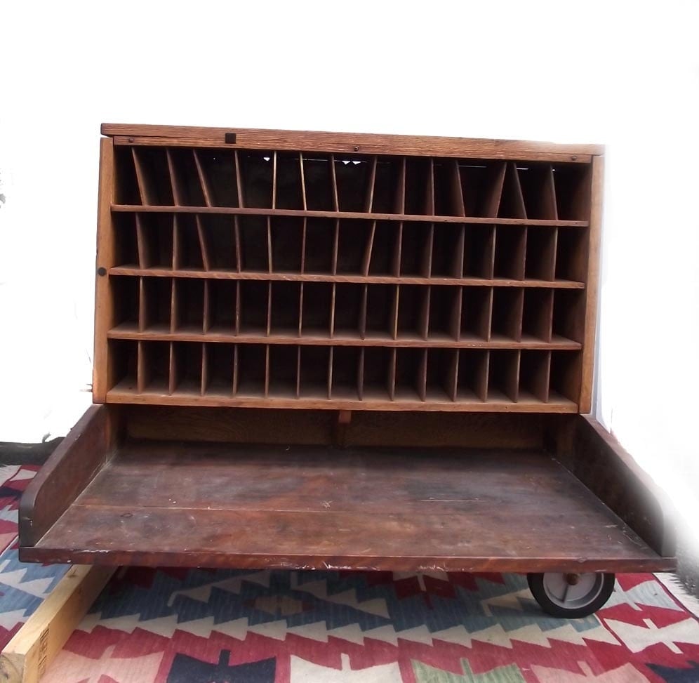 Post Office Box Antique 1930s Postal Cubby Desk Pick Up Only – Haute Juice