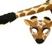 Children's Safari Animal GIRAFFE Felt Mask and by MagicalAttic