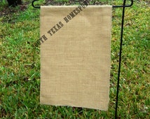 Popular items for burlap garden flag on Etsy
