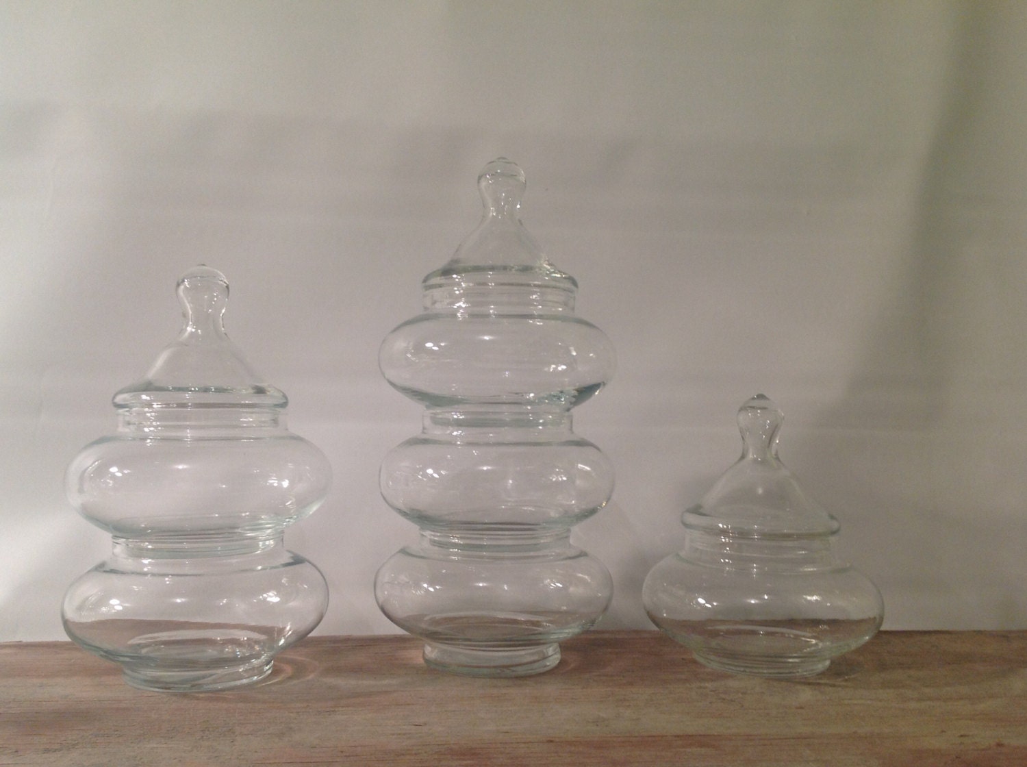 Vintage Apothecary Jar – Three Tier – Roly Poly – Haute Juice