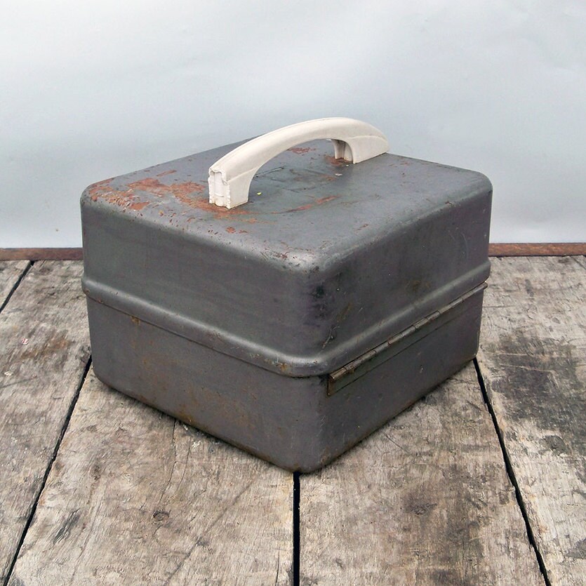 Vintage Upcycled Electrical Breaker Box Turned Industrial