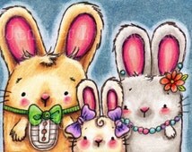 Popular items for whimsical rabbit on Etsy