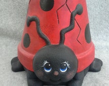 Popular items for ceramic ladybugs on Etsy
