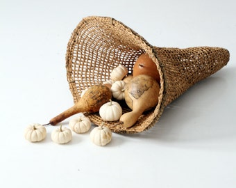 Popular items for large cornucopia on Etsy