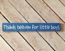 Popular items for little boy sign on Etsy