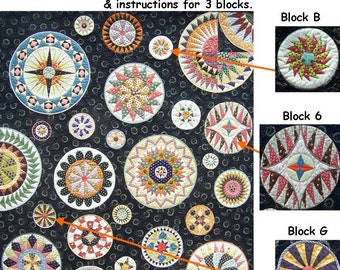 Emperors Wheel quilt pattern