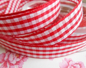 Popular items for gingham ribbon on Etsy