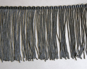 Double Sided Ivory Chainette Fringe