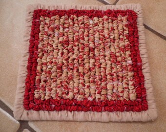 Hooked table mat | Etsy