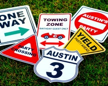 Unique cars birthday party related items | Etsy