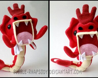 Jumbo Derpy Red Gyarados Plush