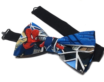 Spider man bow | Etsy