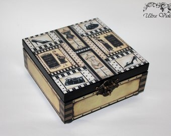 Unique large sewing box related items | Etsy